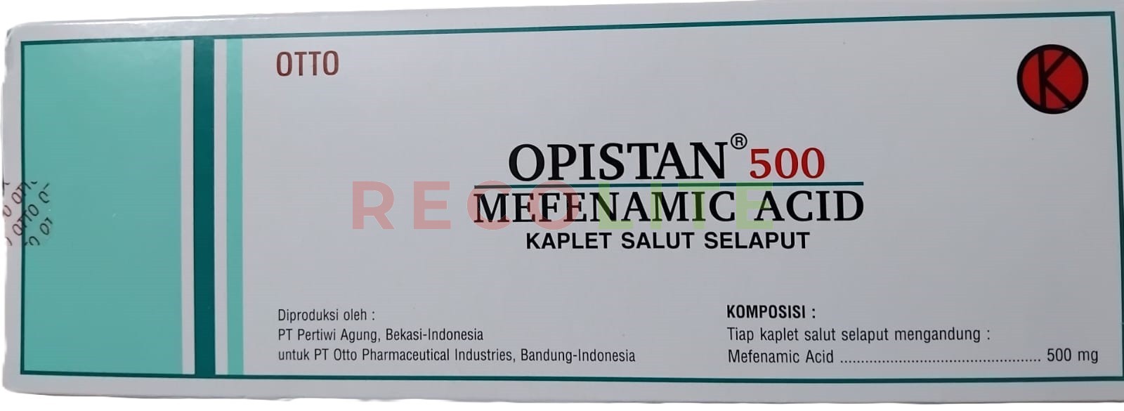 OPISTAN 500MG BOX/100 TAB – Recolite Online Order Pharmacy