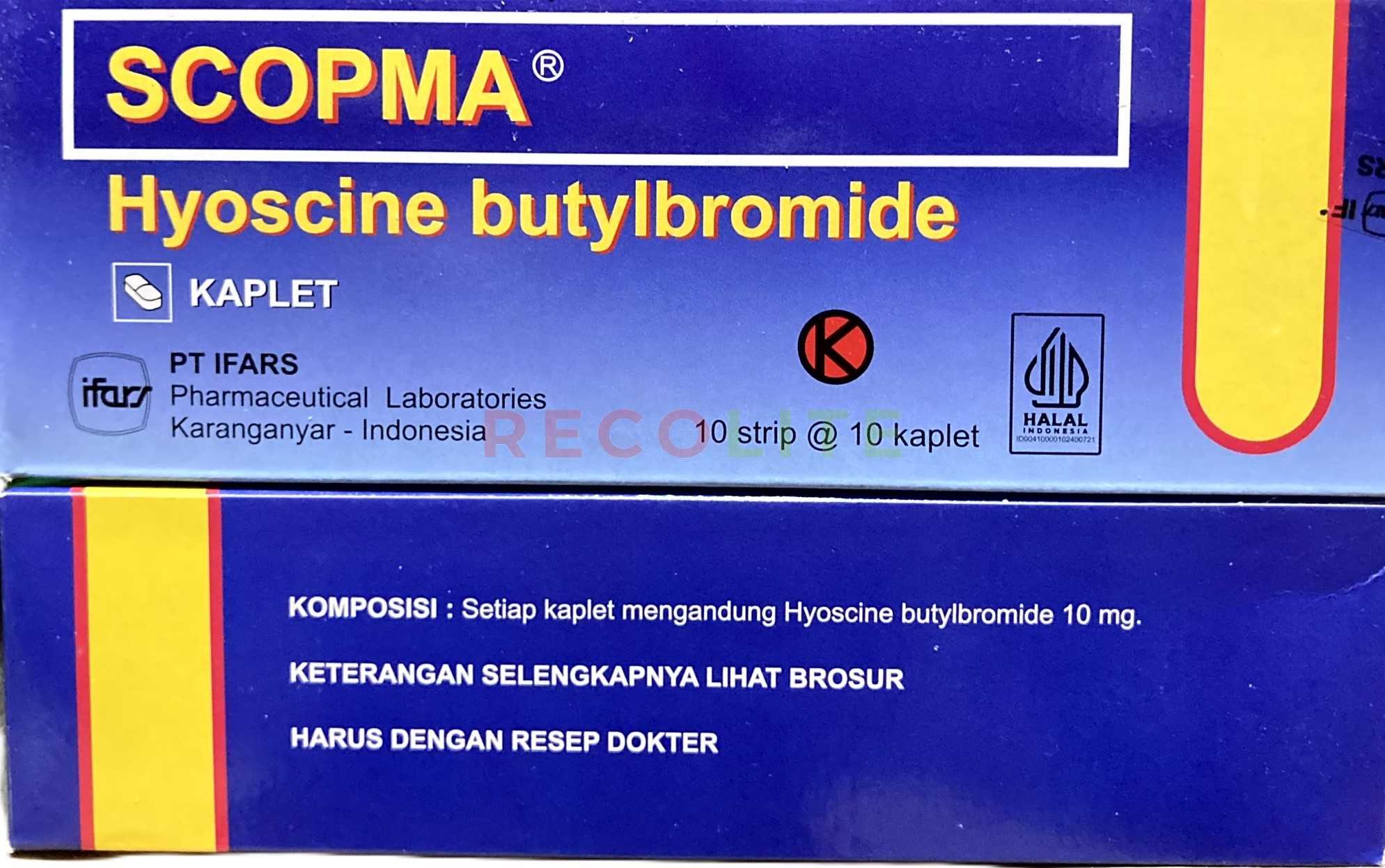 SCOPMA BOX/ 100 KAP – Recolite Online Order Pharmacy