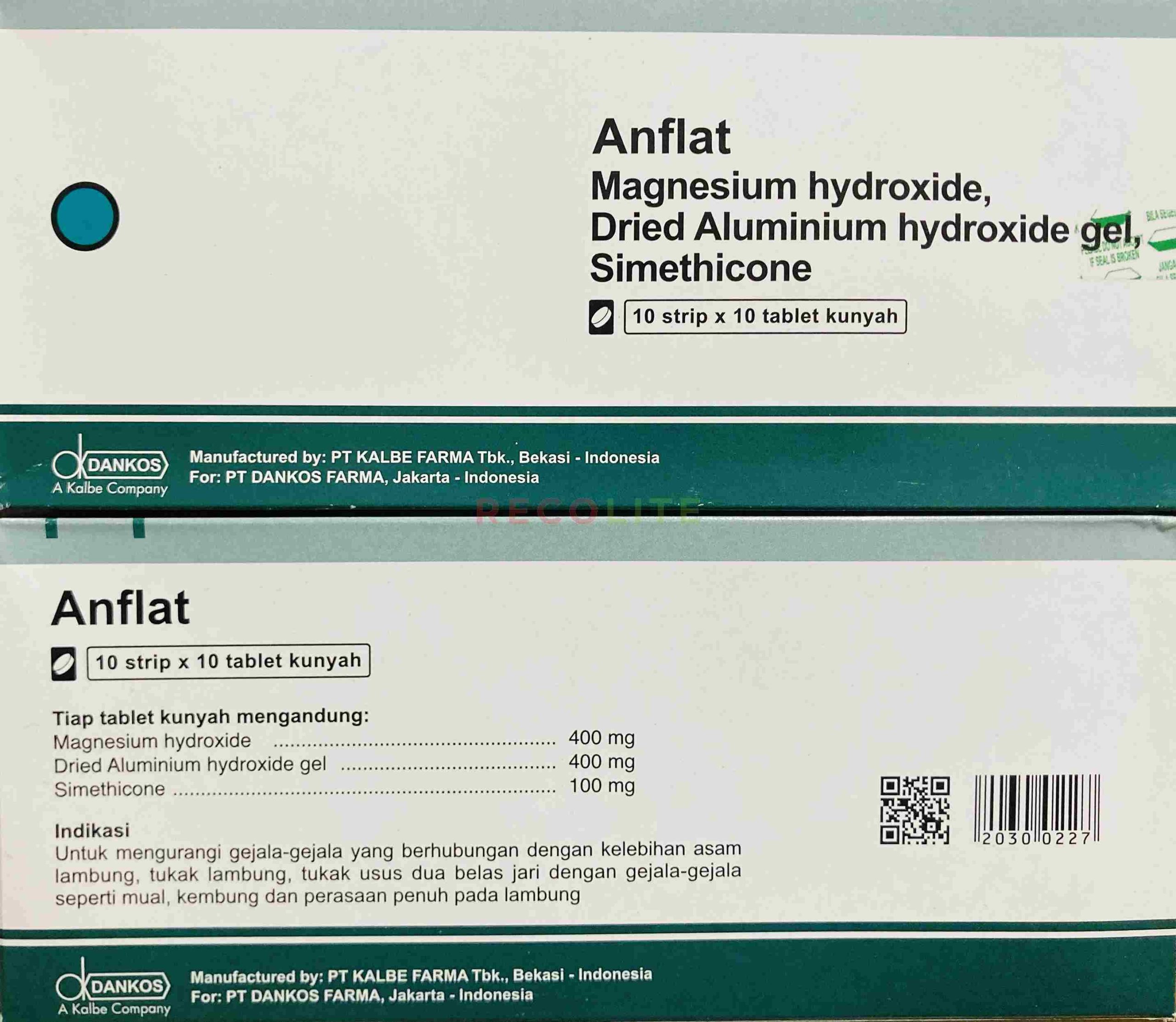 ANFLAT FORTE BOX/100 TAB – Recolite Online Order Pharmacy