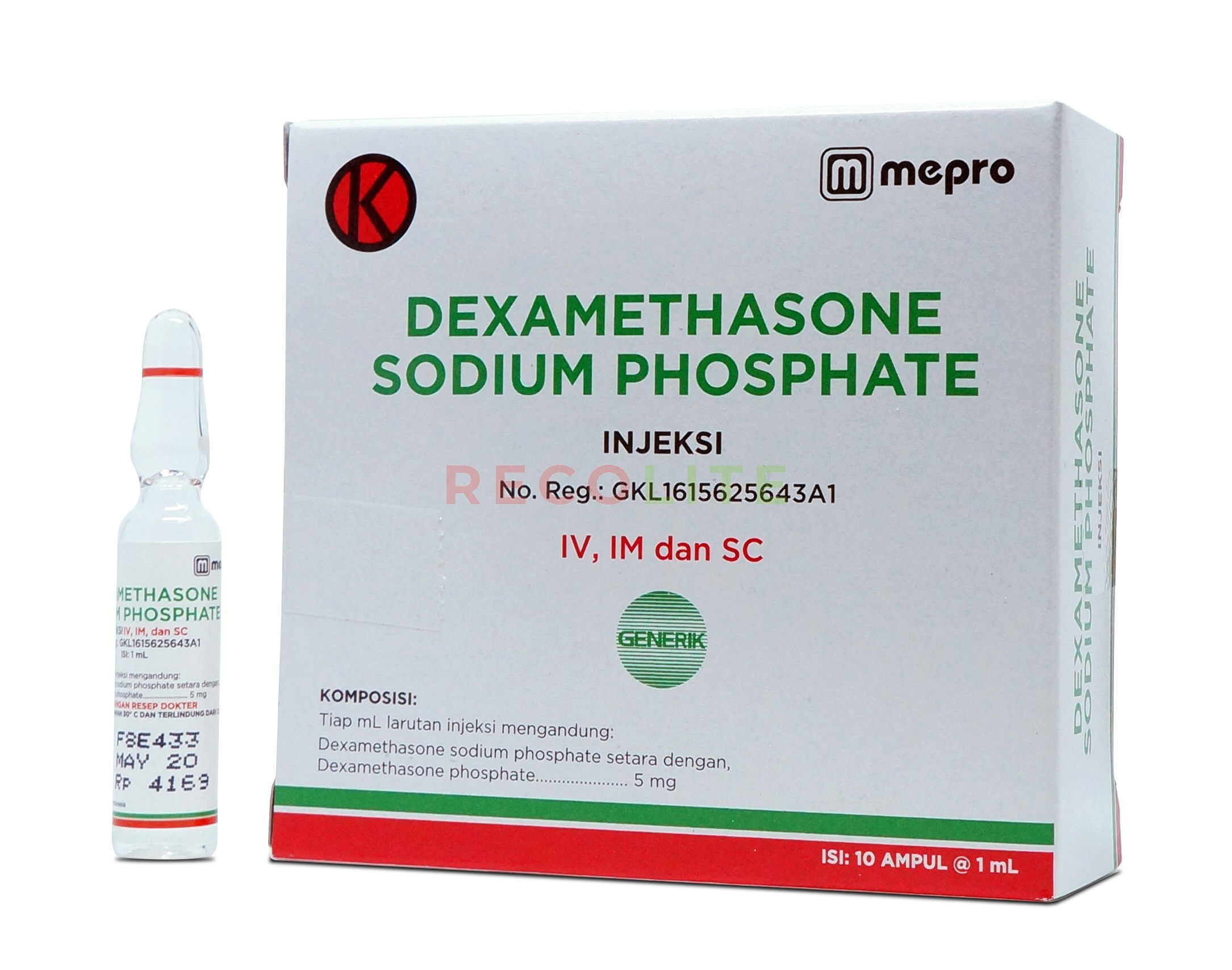 DEXAMETHASON INJ INTERBAT BOX/10 AMP – Recolite Online Order Pharmacy