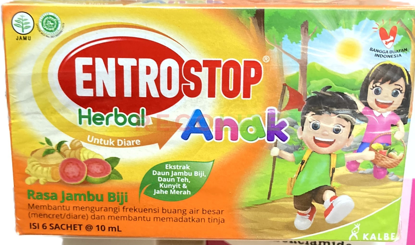 ENTROSTOP HERBAL ANAK BOX/6 SACH – Recolite Online Order Pharmacy