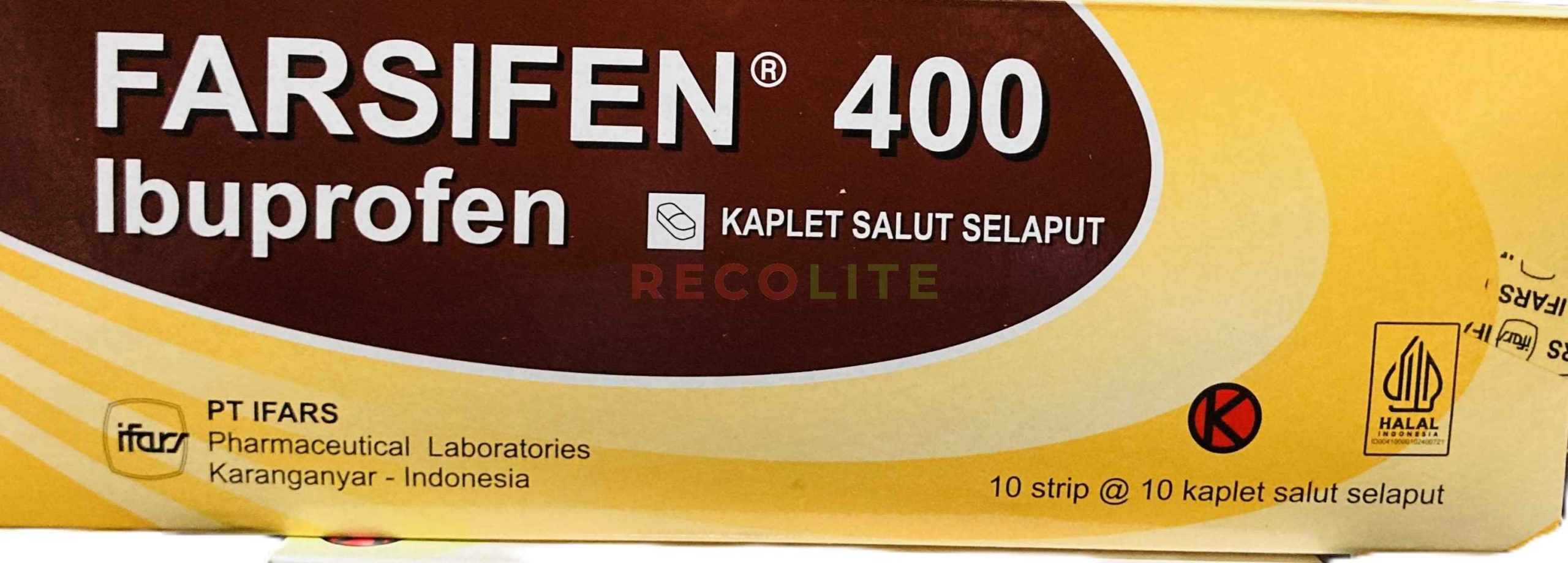 FARSIFEN 400MG BOX/100 KAP – Recolite Online Order Pharmacy