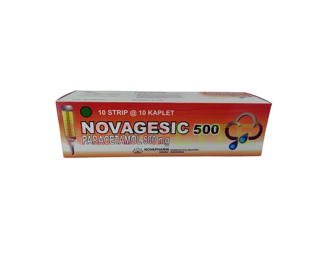 NOVAGESIC 500MG BOX/100 KAP – Recolite Online Order Pharmacy
