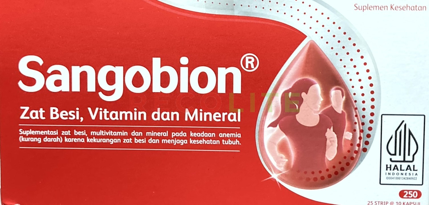 SANGOBION BOX/250 KAPS – Recolite Online Order Pharmacy