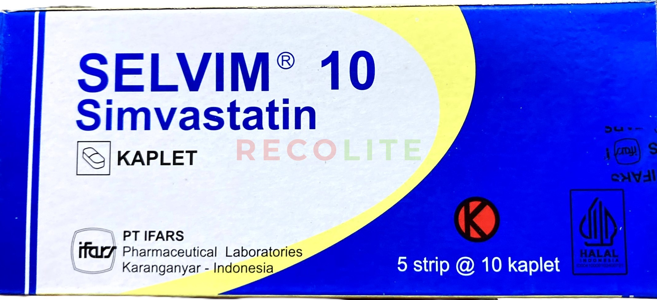 SELVIM 10MG BOX/50 KAP – Recolite Online Order Pharmacy