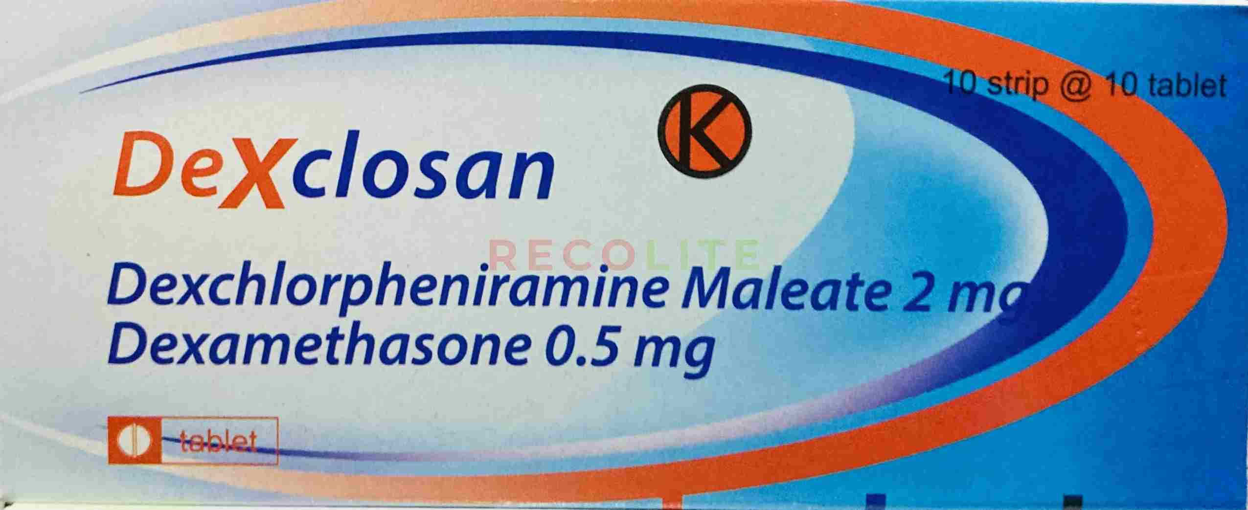 DEXCLOSAN BOX/100 TAB – Recolite Online Order Pharmacy
