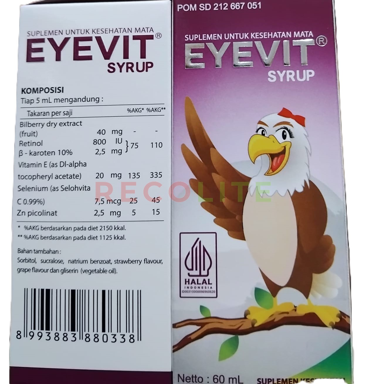 EYEVIT 60ML SYR – Recolite Online Order Pharmacy