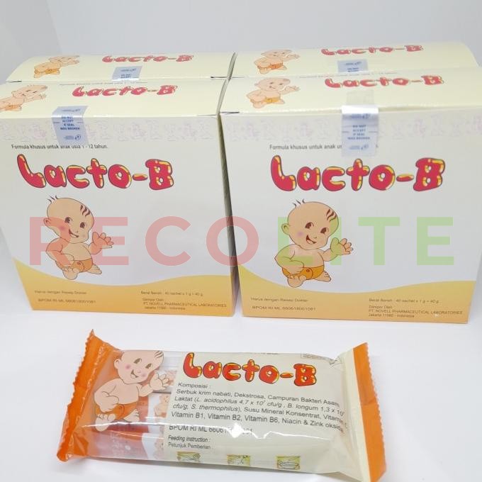 LACTO B BOX/40 SACH – Recolite Online Order Pharmacy