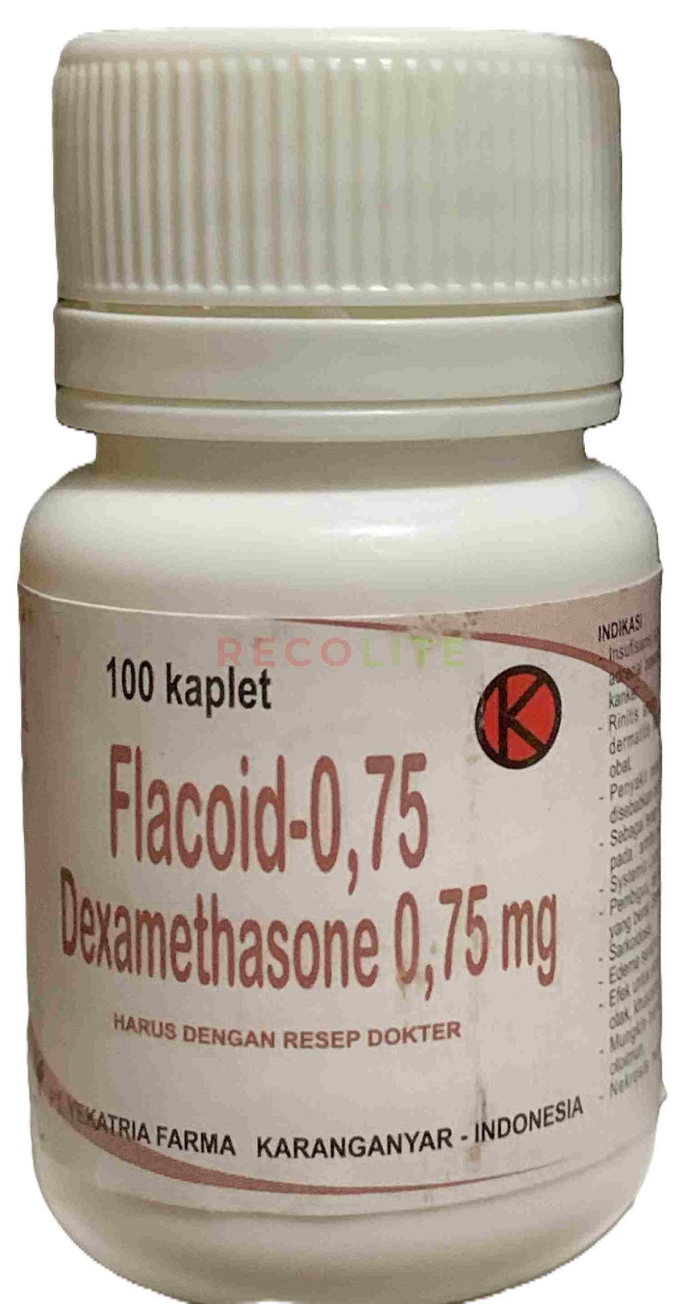 FLACOID 0,75MG POT/100 KAP – Recolite Online Order Pharmacy
