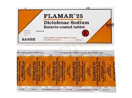 FLAMAR 25MG BOX/100 TAB – Recolite Online Order Pharmacy
